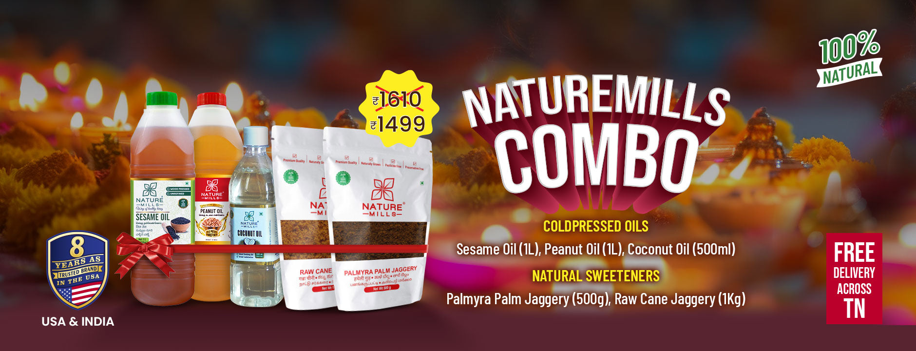 Natural and Healthy Food Products at affordable prices – NatureMills India